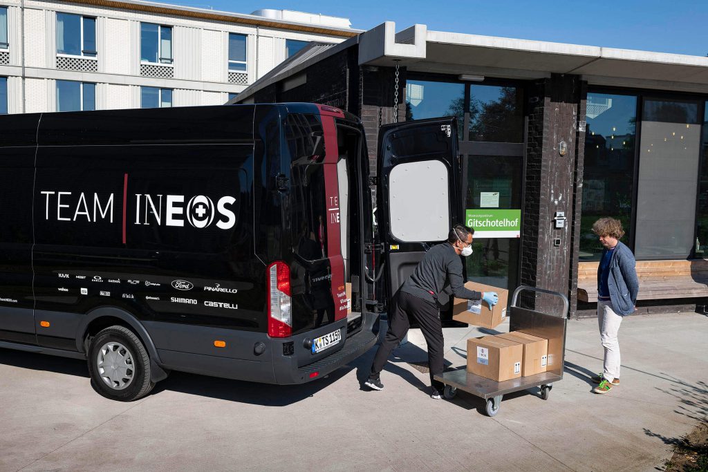 Disinfectant hand gel: a life saver - Ineos Project One